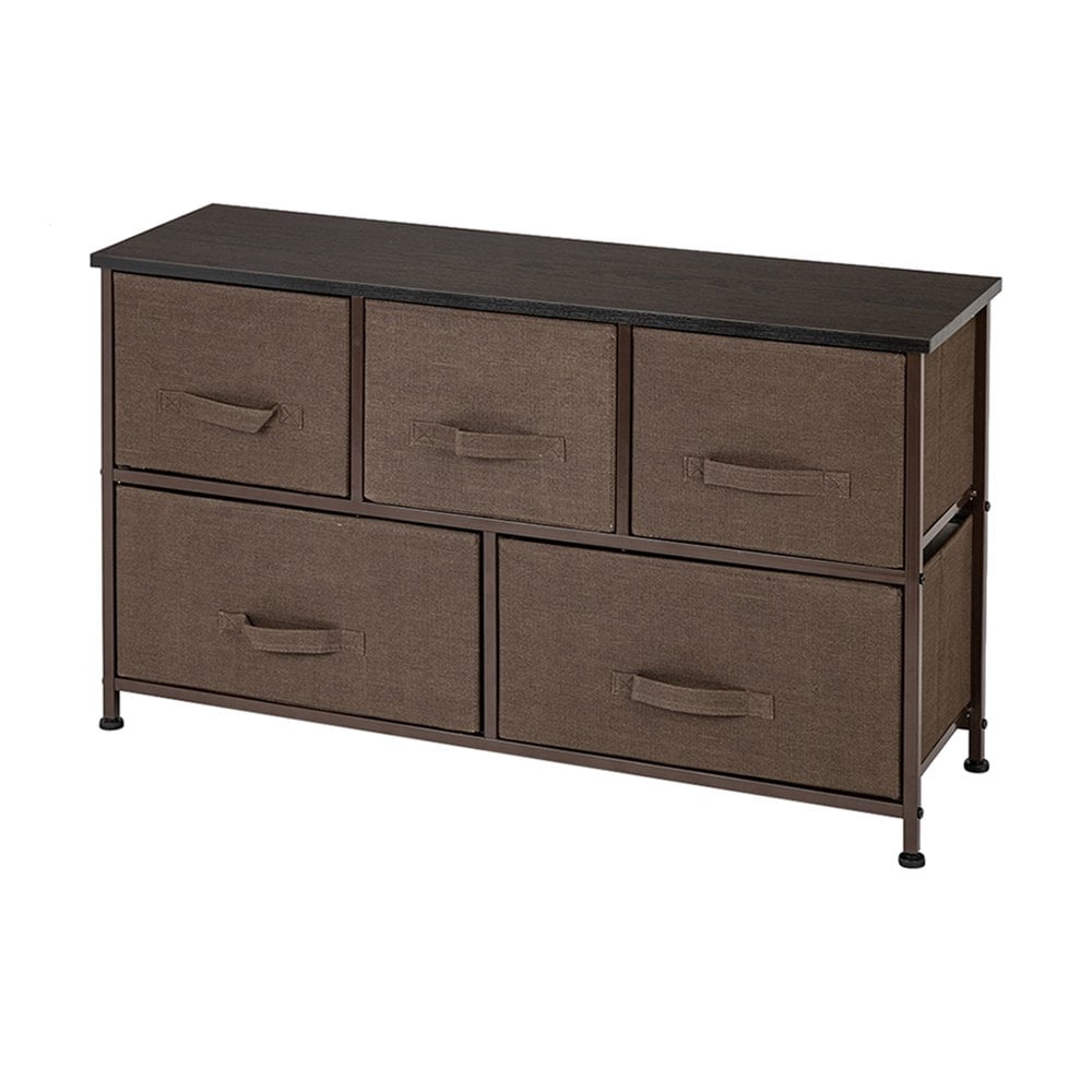 Tcbosik Dresser Organizer with 5 Drawers, Fabric Storage Drawer Unit ...
