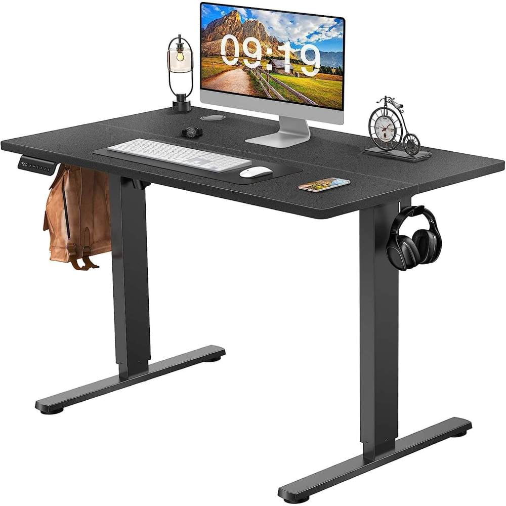 Tcbosik Electric Stand Desk, Height Adjustable Stand up Computer Table ...