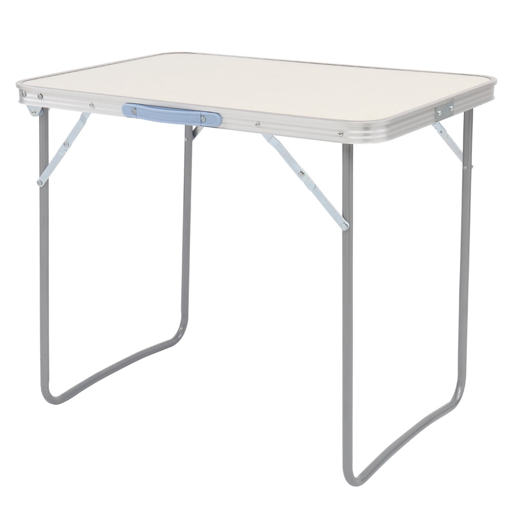 Tcbosik Folding Table, Small Aluminum Camping Table for Indoor ...