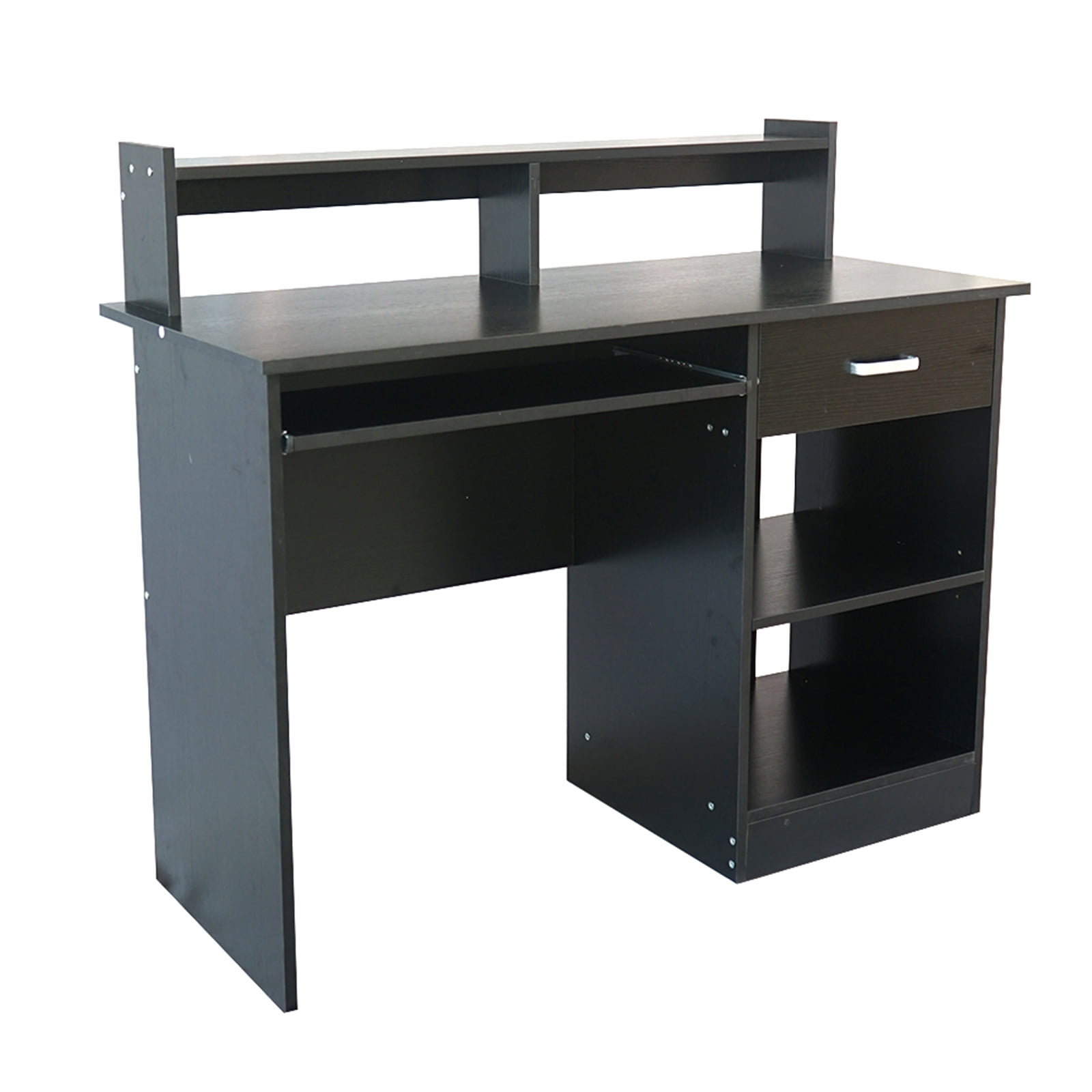Tcbosik General Style Modern E1 15MM Chipboard Computer Desk, Black ...