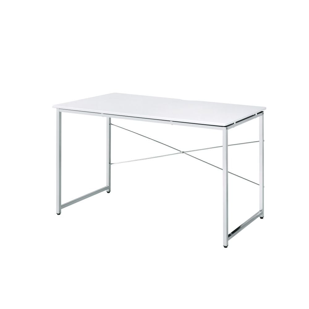 Tcbosik Modern Writing Desk Home Office Computer Table, White - Walmart.com