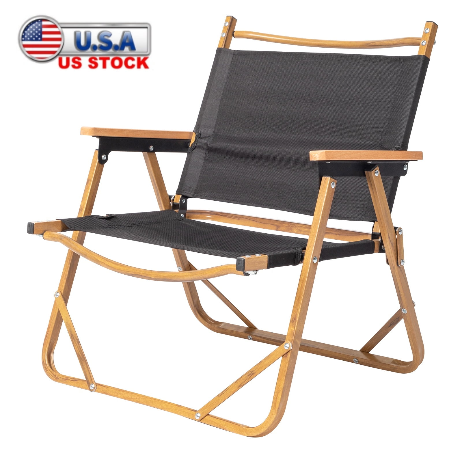 Tcbosik Outdoor Folding Camping Chair, Lightweight Portable Lawn Chair ...
