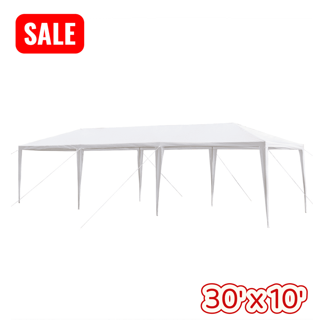 Tcbosik Outdoor Portable Canopy Tent, 10' x 30' Heavy Duty Waterproof ...