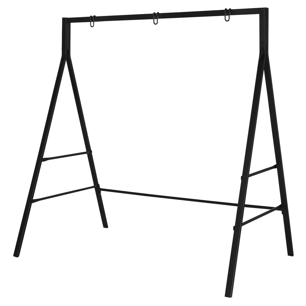 Tcbosik Porch Swing Stand with Square Tube and Metal Frame, 440lbs ...