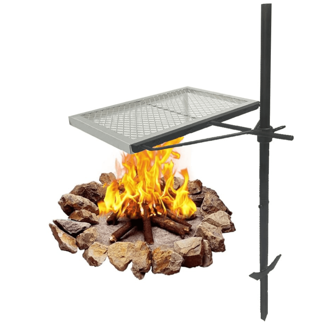 Tcbosik Portable Camping Grill Grate for Outdoor Camping, Backpacking ...