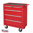 Tcbosik 4-Drawer Tool Chest with Wheels, Heavy Duty Rolling Tool ...