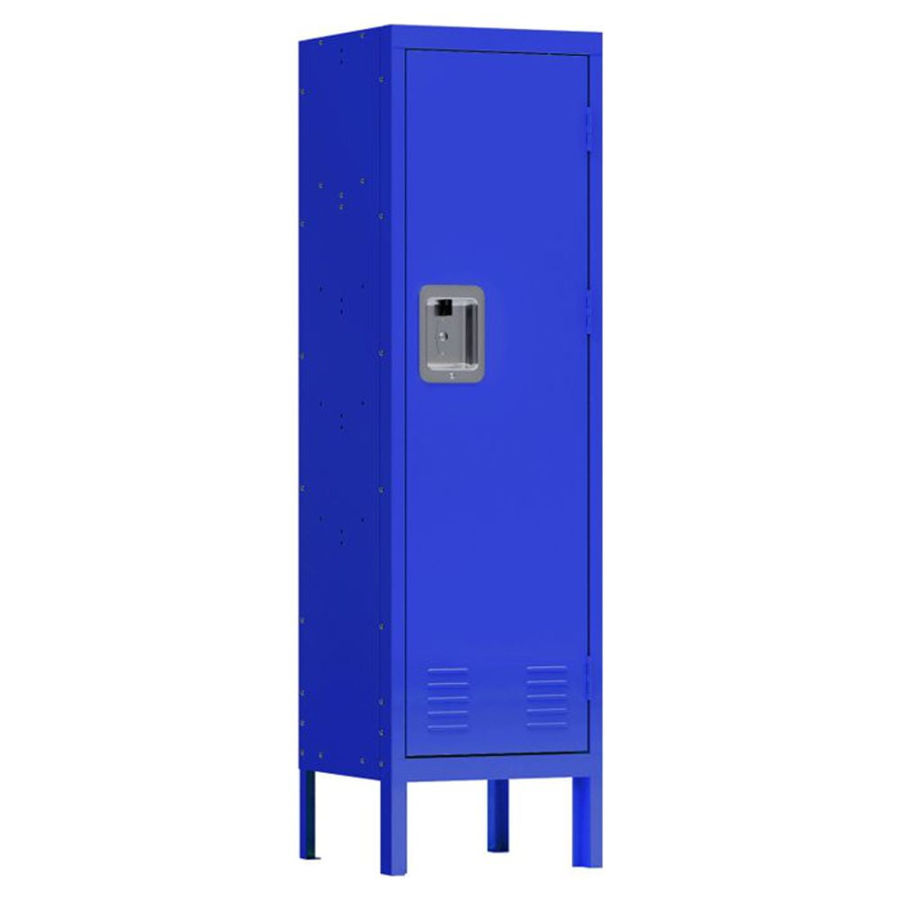 Tcbosik Single Door Metal Locker Accent Cabinet, Kids Wardrobe Dress up ...