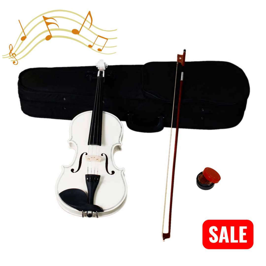 Tcbosik Violin 4/4 Full Size Kit for Beginners, Fiddle Kit with Case ...