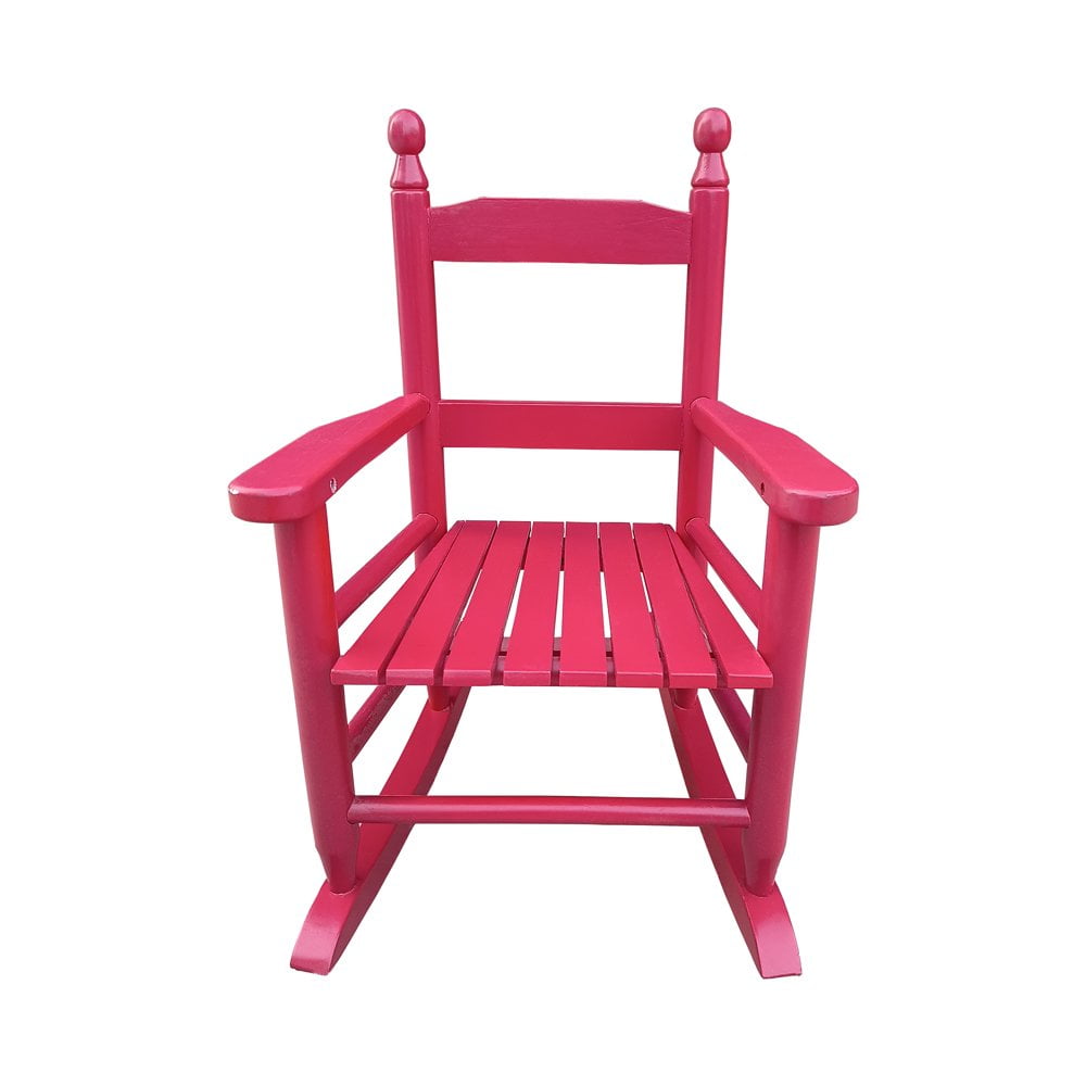 Tcbosik Wood Kids Rocking Chair for Boys and Girls, Stronger Wooden ...