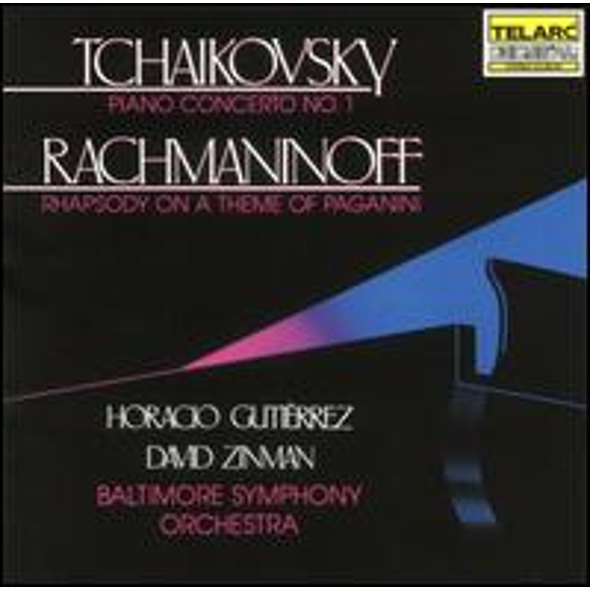 Pre-Owned Tchaikovsky: Piano Concerto No. 1; Rachmaninoff: Rhapsody on a Theme of Paganini (CD ...