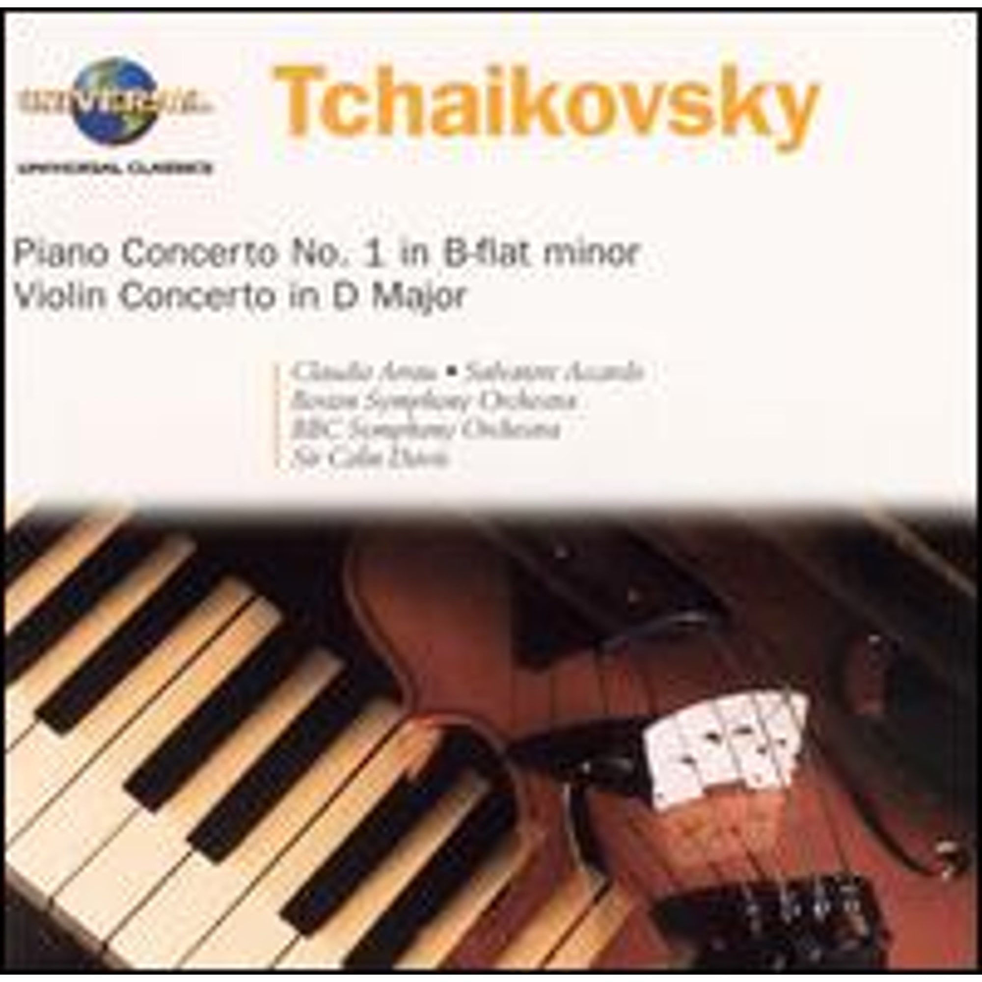Pre-Owned Tchaikovsky: Piano Concerto No. 1; Violin (CD 0028947505921 ...