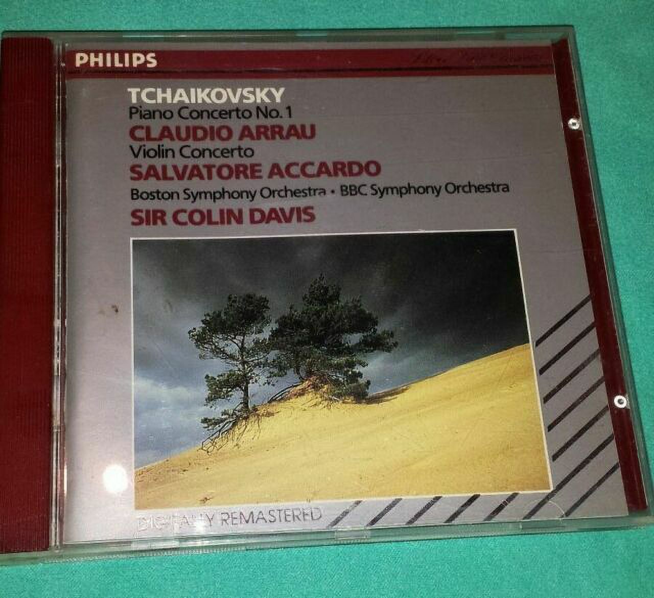 Pre-Owned Tchaikovsky: Piano Concerto No. 1; Violin Concerto (CD, Oct-1987, Philips) - Walmart.com
