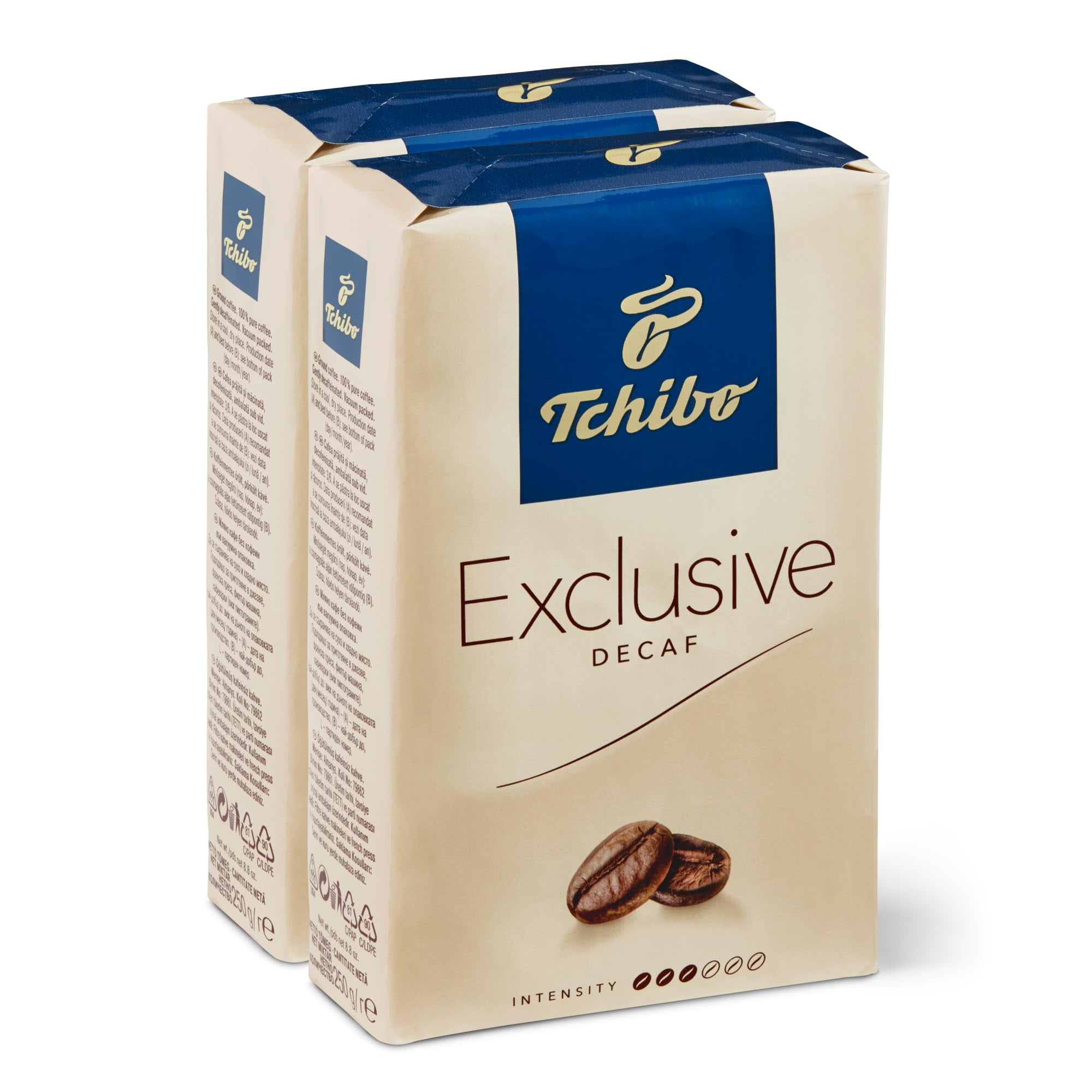 Tchibo Exclusive Decaf Ground Coffee 2 Packs X 8.8oz/250g - Walmart.com