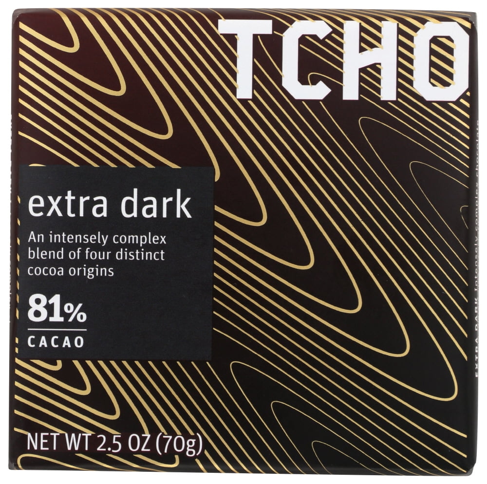 Tcho Chocolate Dark Chocolate Bars, 2.5 Oz - Walmart.com