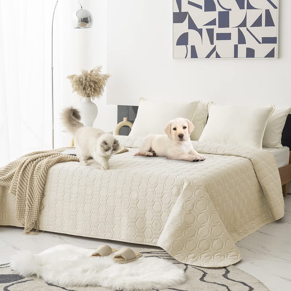 Tcksstex Waterproof and Anti-Slip Dog Bed Cover and Pet Blanket Sofa ...