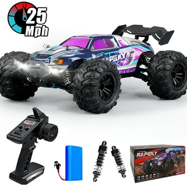 KidiRace RC Remote Control Police Car Toy with Lights, Siren Sound for ...
