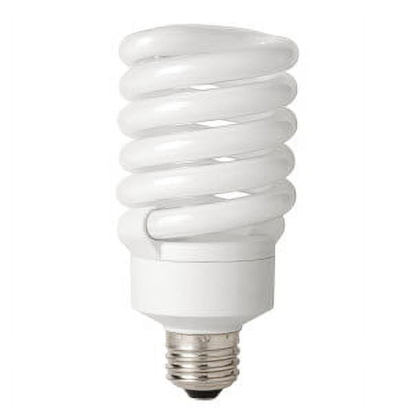Tcp 4892765K Single 27 Watt Frosted T4 Medium (E26) Compact Fluorescent ...