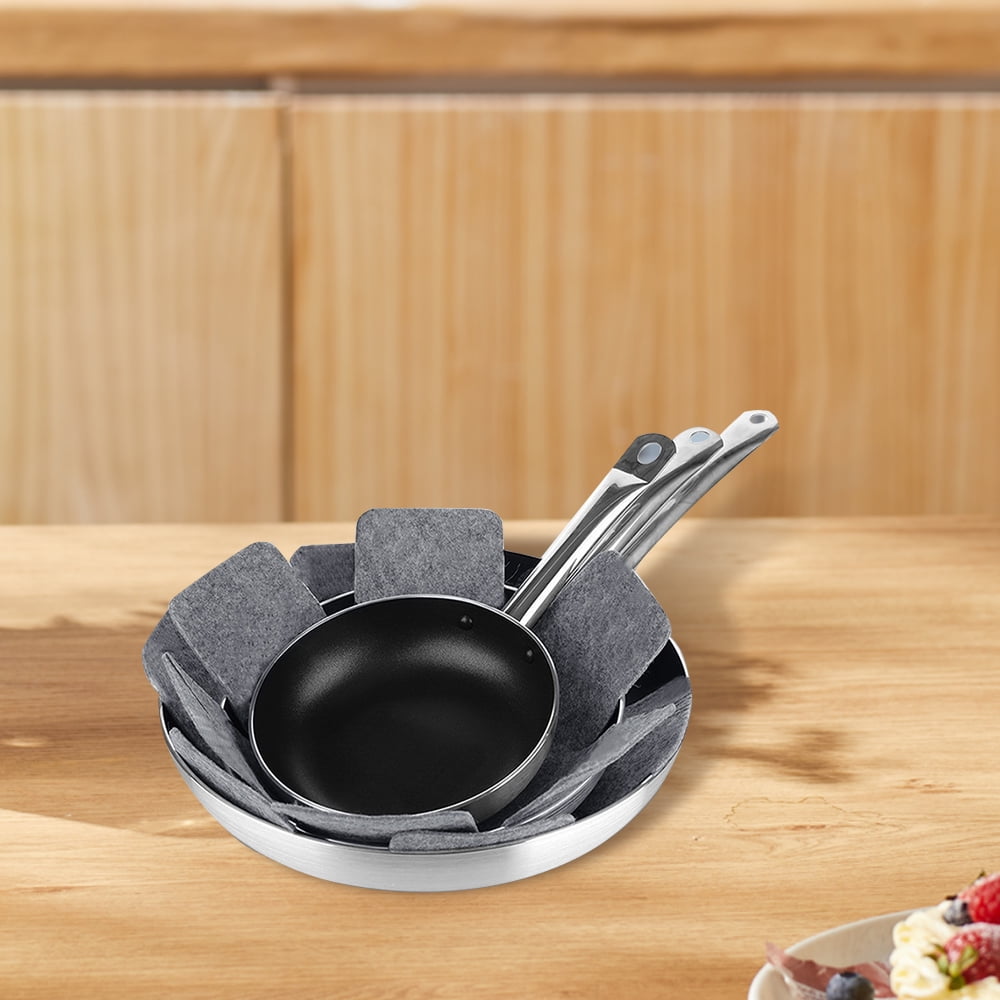 Tcwhniev Pot and Pan Protectors, Set of 24 and 3 Different Size, Pot ...