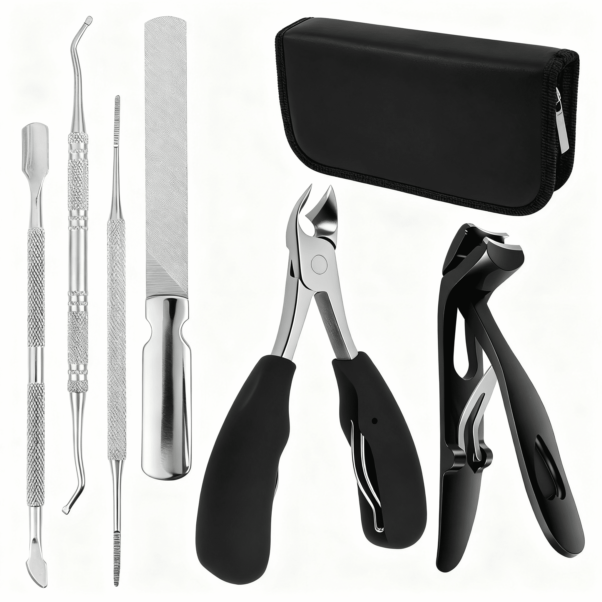 Tcwhniev Podiatrist Toenail Clippers,6 Pcs Toe Nail Clippers for Thick ...