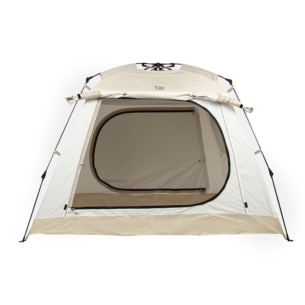 Tdit Tents, Camping Tent 4 Person, Waterproof Windproof Tent with ...
