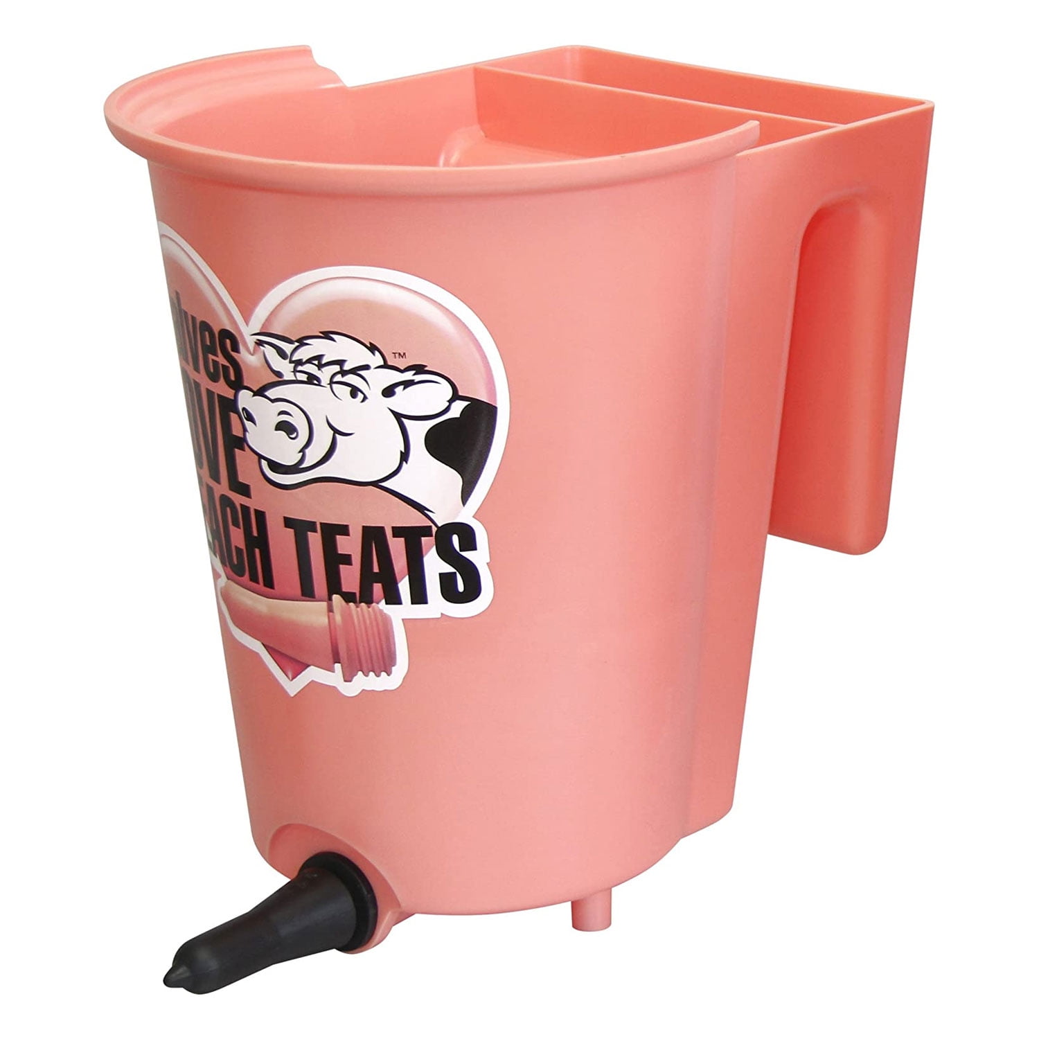 Peach Teats 082035 Single Calf Reversible Bucket, Pink - Walmart.com
