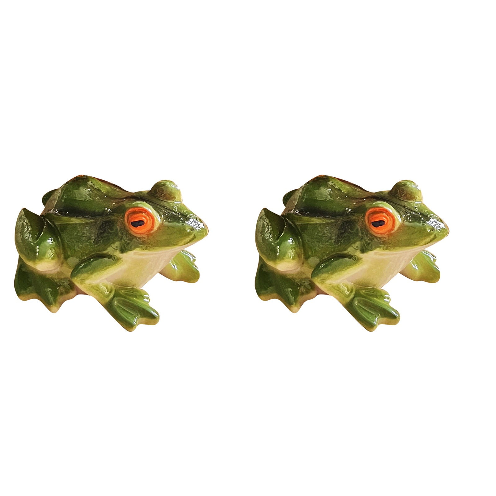 Tdoenbutw Clearance! Home Decor Room Decor 2 Pcs Miniature Frog Statue ...