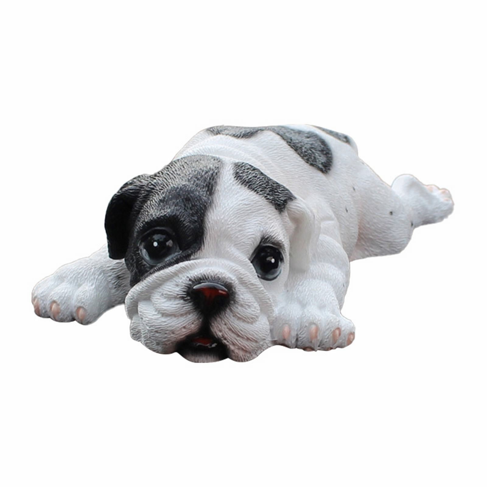 Tdoenbutw Sculpture Decor Dog Garden Car Statue Outdoor Figurine ...