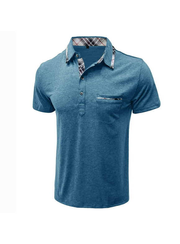 Men's Polo Shirts with Pocket