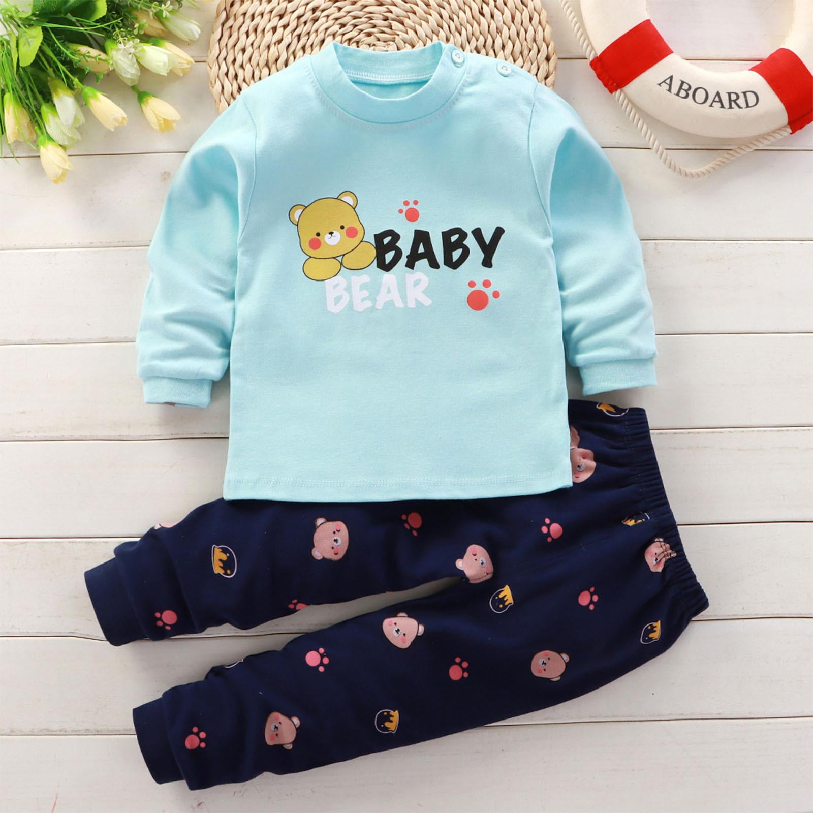 Tdoqot Toddler Boys Outfit Sets 2 PC- Kids Fall Winter Clothes Cute ...