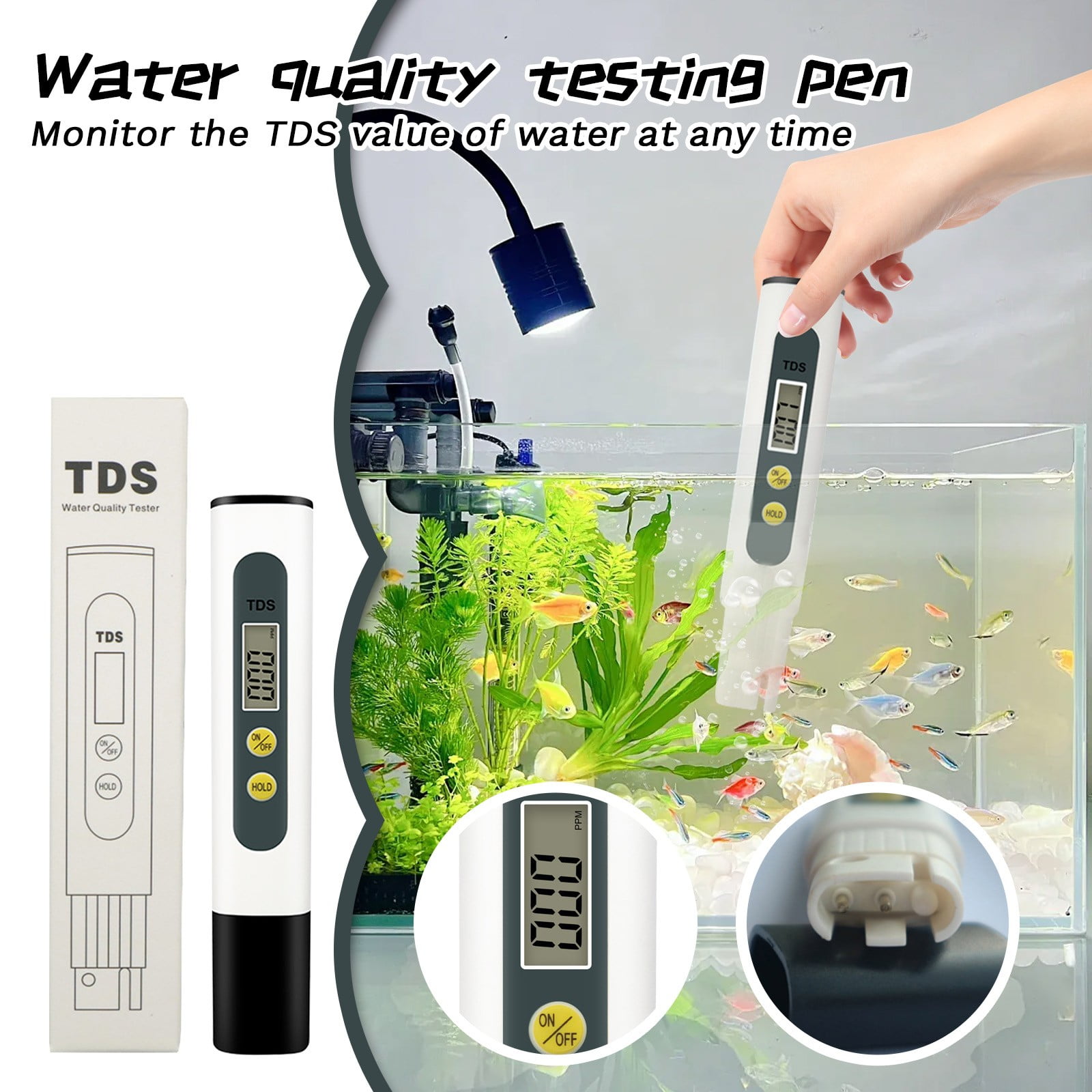 Tds Water Test Pen, Ph Test Pen, Swimming Pool Water Quality, Summer ...
