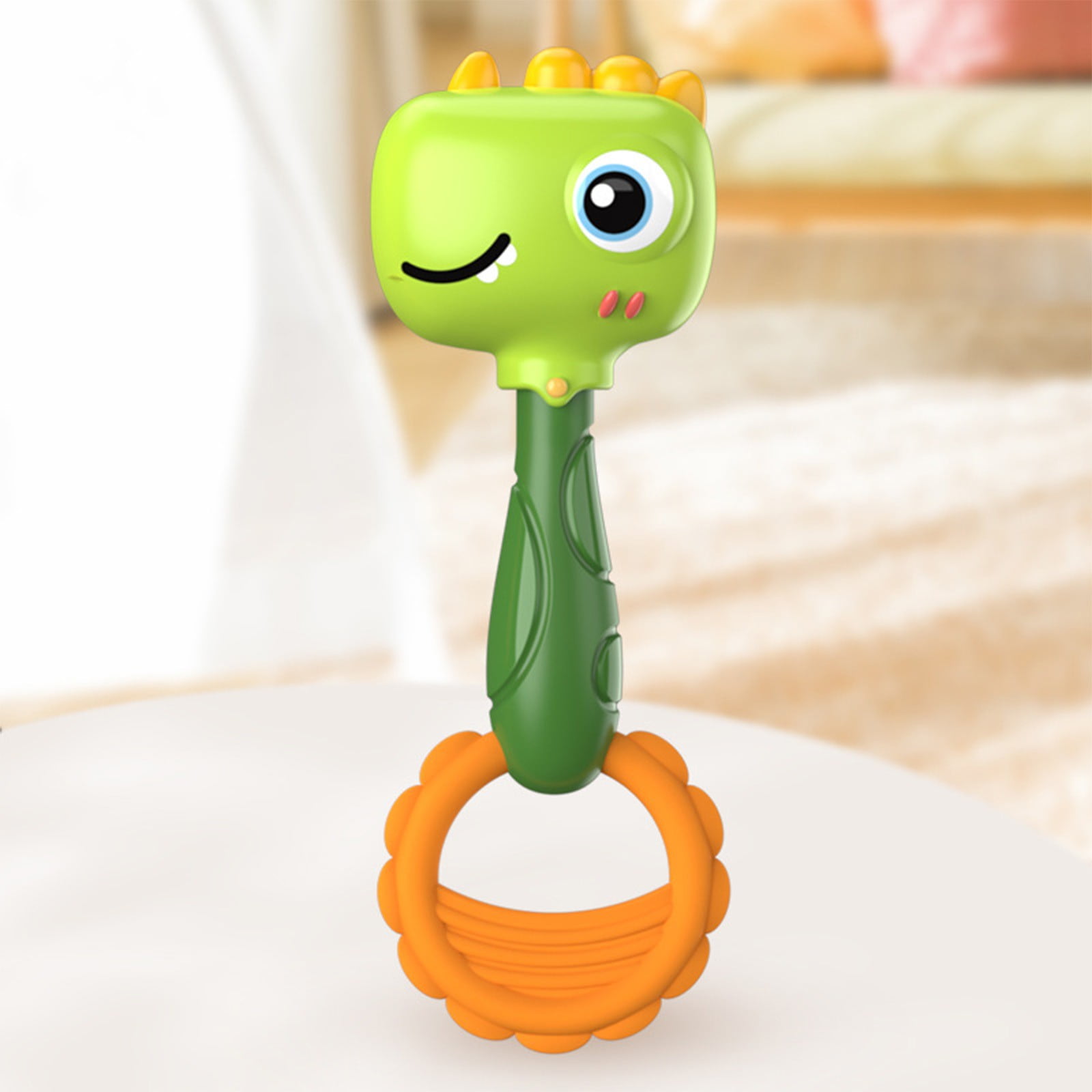 Tdxkok Educational Toys,Rattle Shaker Toy for Newborn Grasp Training ...