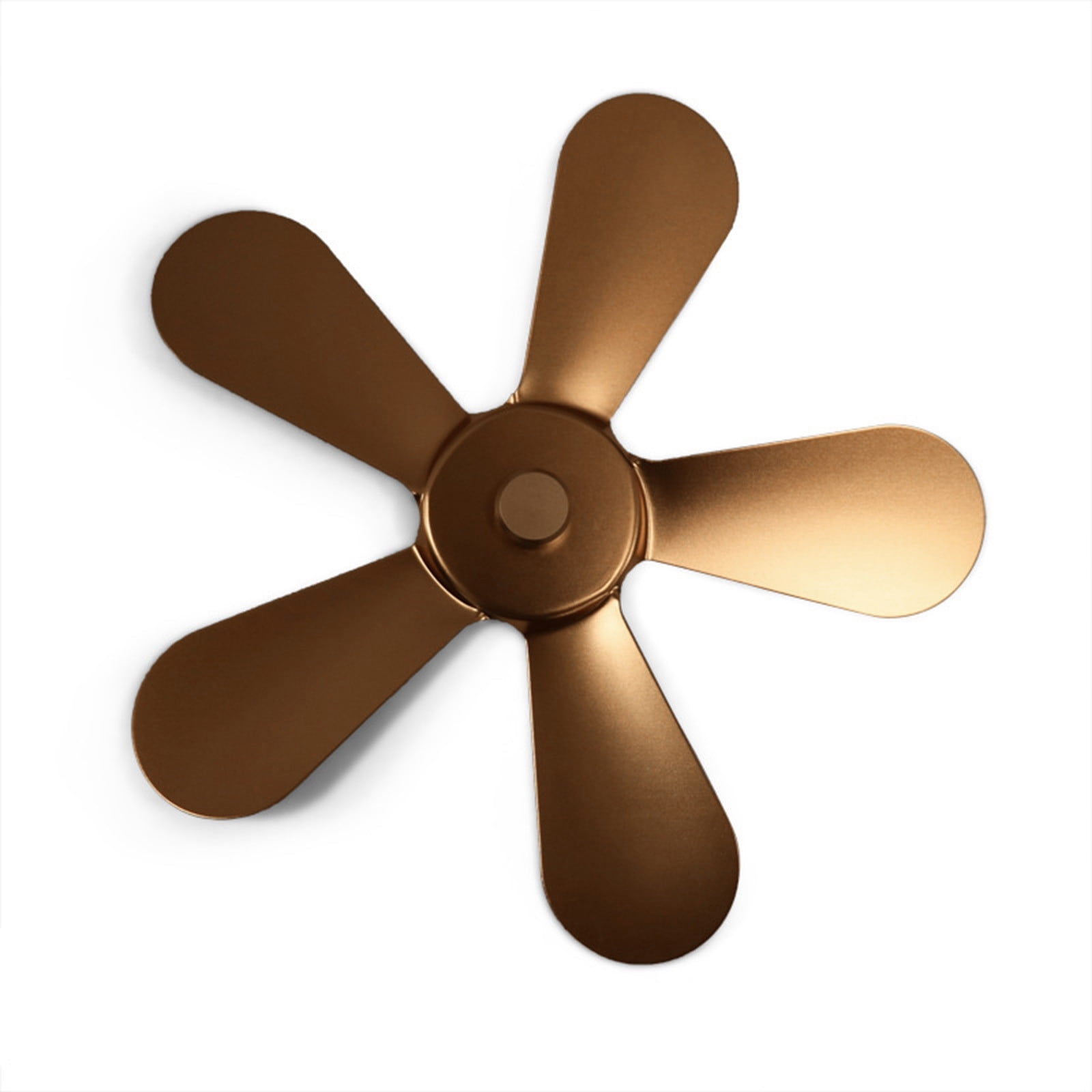Tdxkok FAMTKT 5 Blade Heat Powered Wood Stove Fan, Eco-Friendly Wood ...