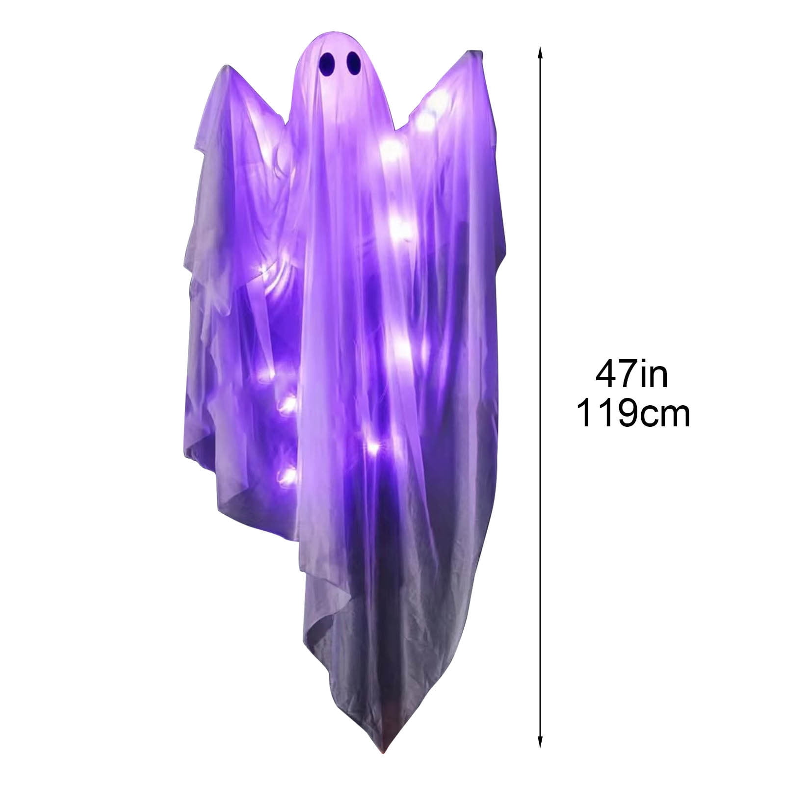 Tdxkok Halloween Screaming Ghost Props Glowing Luminous Decorations ...