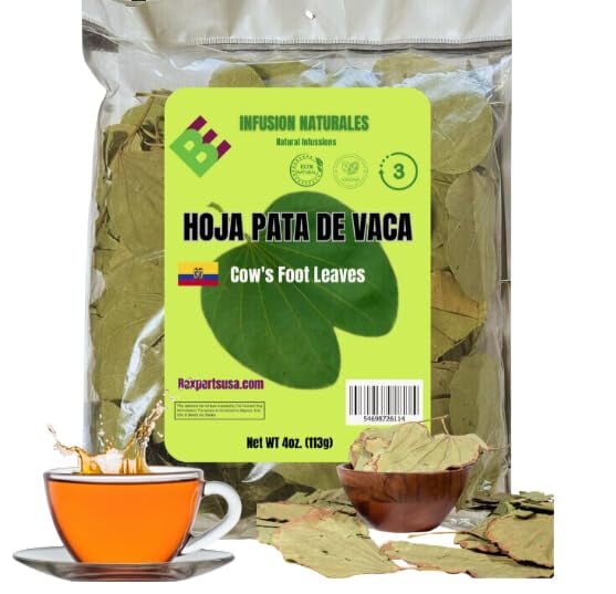 Te Herbal Pata De Vaca 4 oz Herbal Tea (Cow's Foot Leaves) Crafted By ...