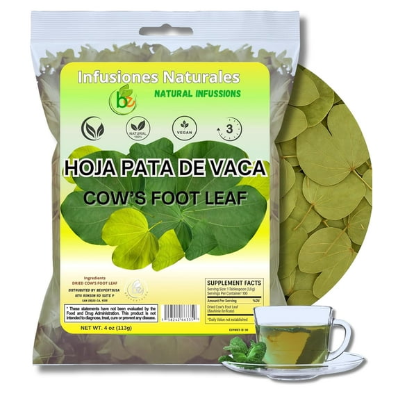 Te Herbal Pata De Vaca 4 oz Herbal Tea (Cow's Foot Leaves) Crafted By ...