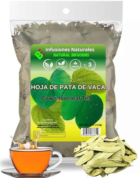 Te Herbal Pata De Vaca 4 oz Herbal Tea (Cow's Foot Leaves) Crafted By ...