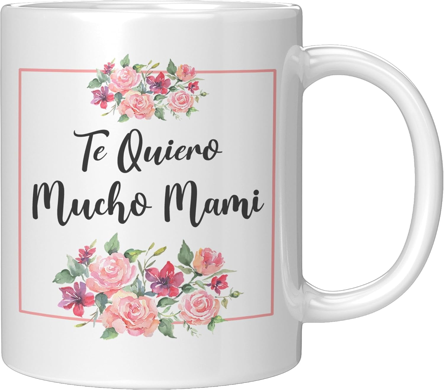 Te Quiero Mucho Mami Mug Spanish Mother's Day Latina Mom Coffee Cup for ...