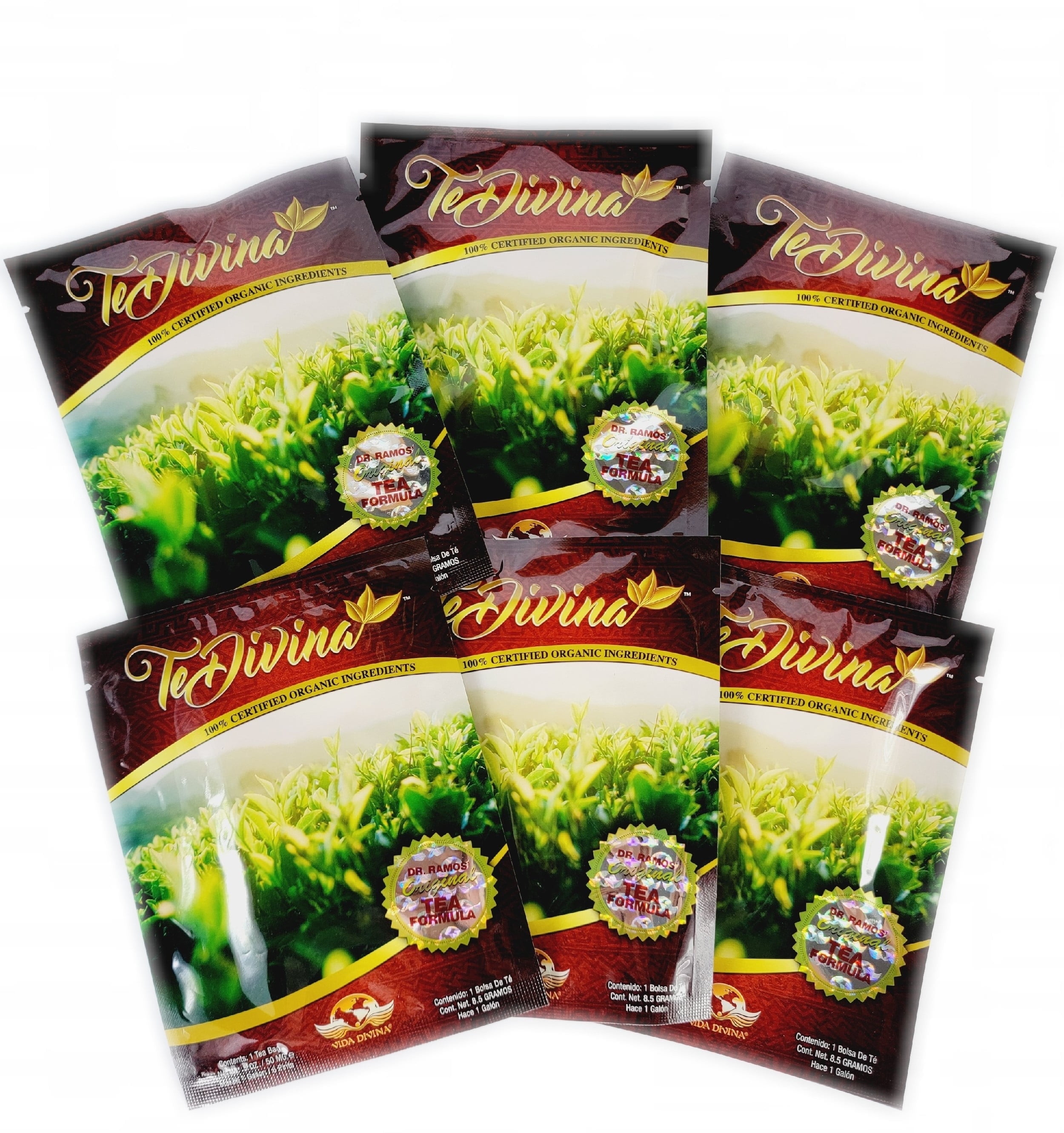 TeDivina Detox Tea, Herbal Blend for Gentle Cleansing, Digestive ...