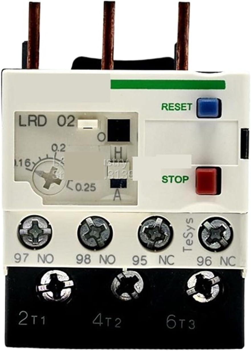TeSys LR-D02C Contactor LRD02C 0.16-0.25A Adjustable Thermal Overload ...