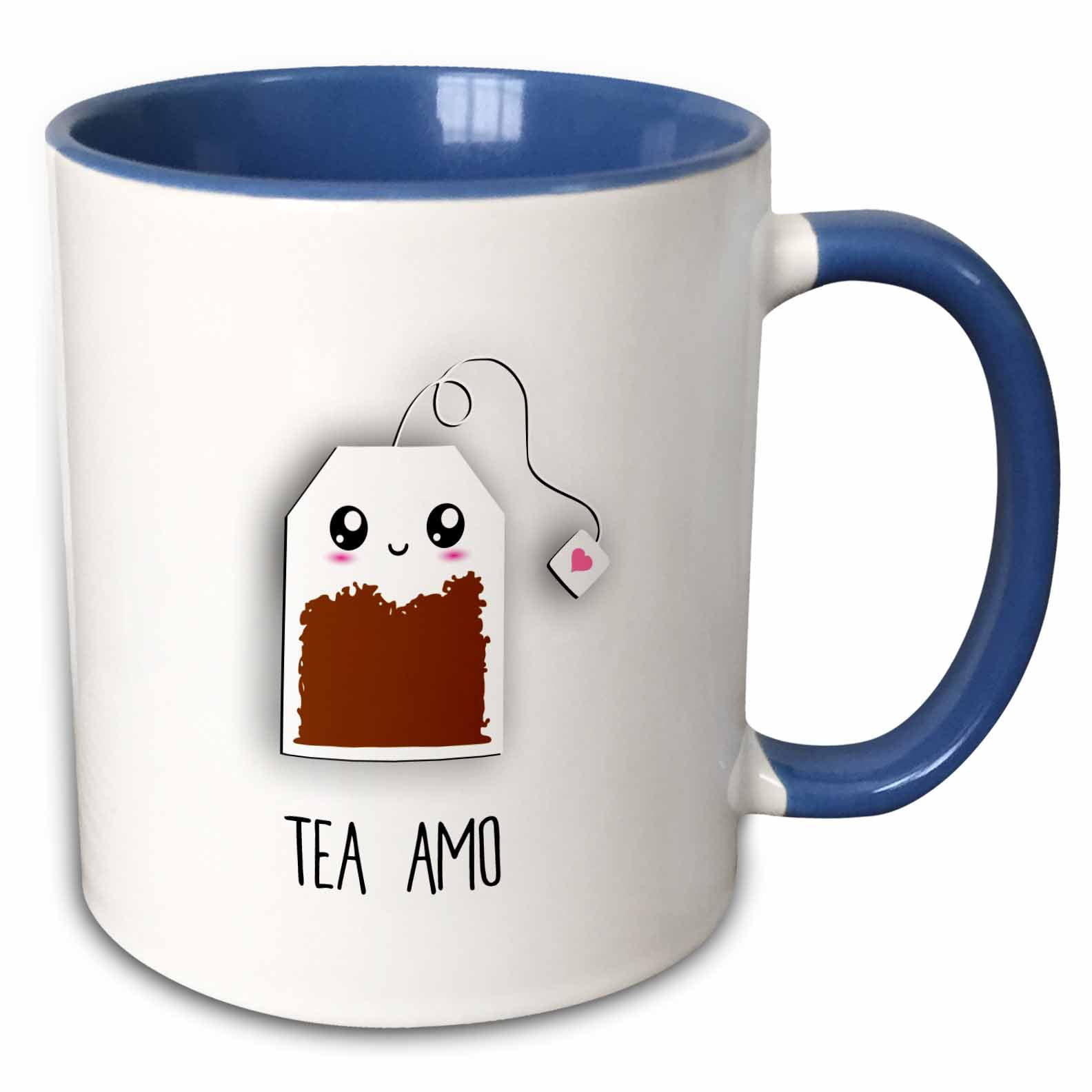 3drose, Tea Amo - Funny Spanish Humor I Love You Te Amo - Cute Kawaii ...