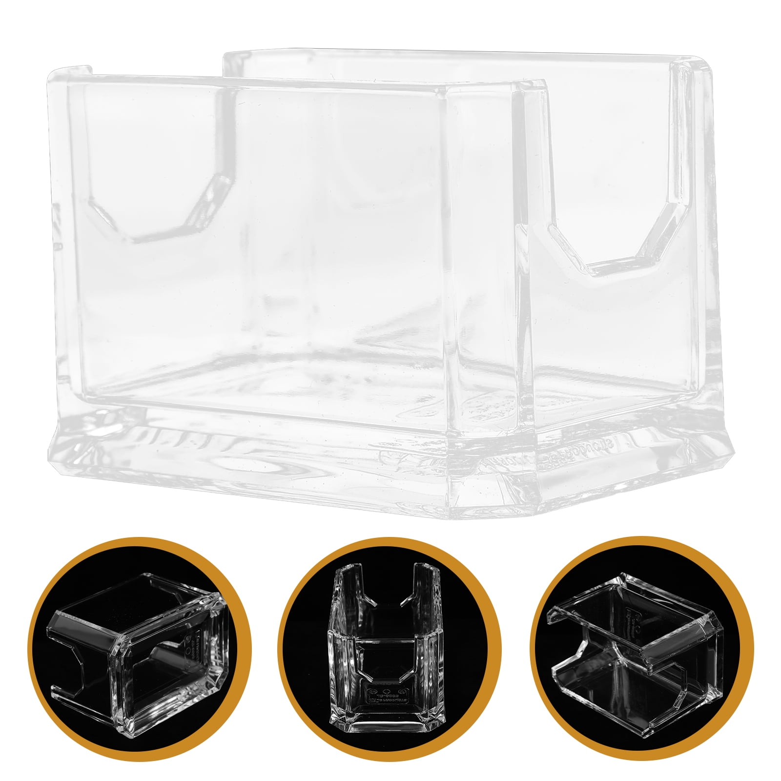 Tea Bag Case Desktop Tea Bag Box Small Acrylic Box Sugar Bag Container ...