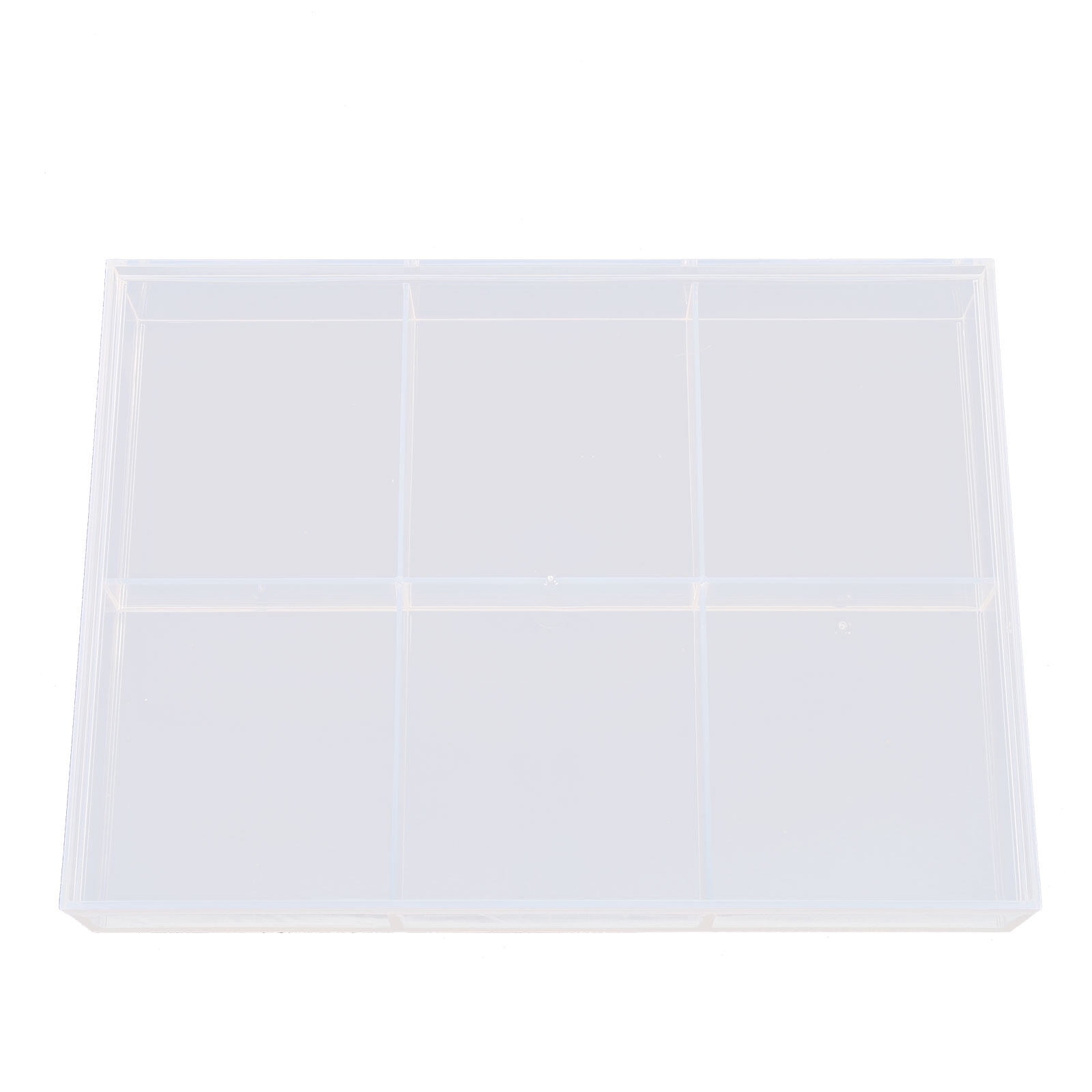 Tea Bag Divided Transparent Holder Storage Box Home Edit with Cover ...