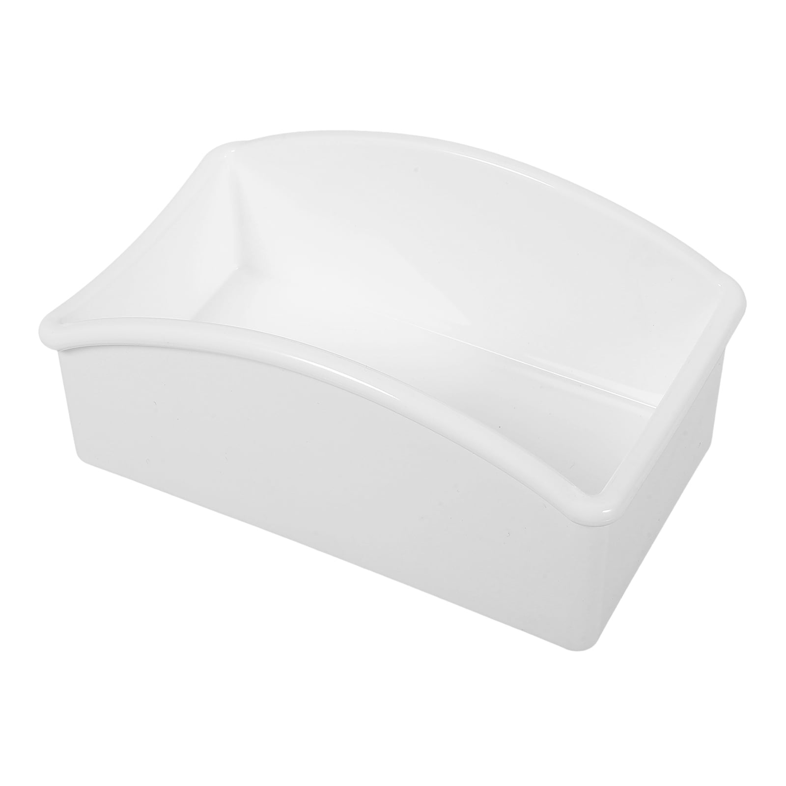 HOMEMAXS White Acrylic Tea Bag Organizer for Storage Compact Sugar ...