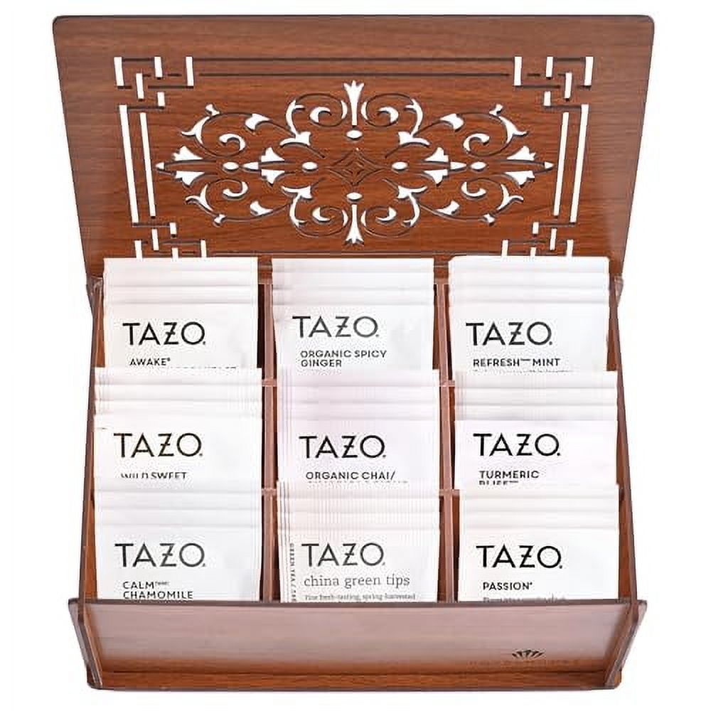 Tea Bags Sampler Assortment Box (80 Count) 9 Flavors Perfect Variety ...