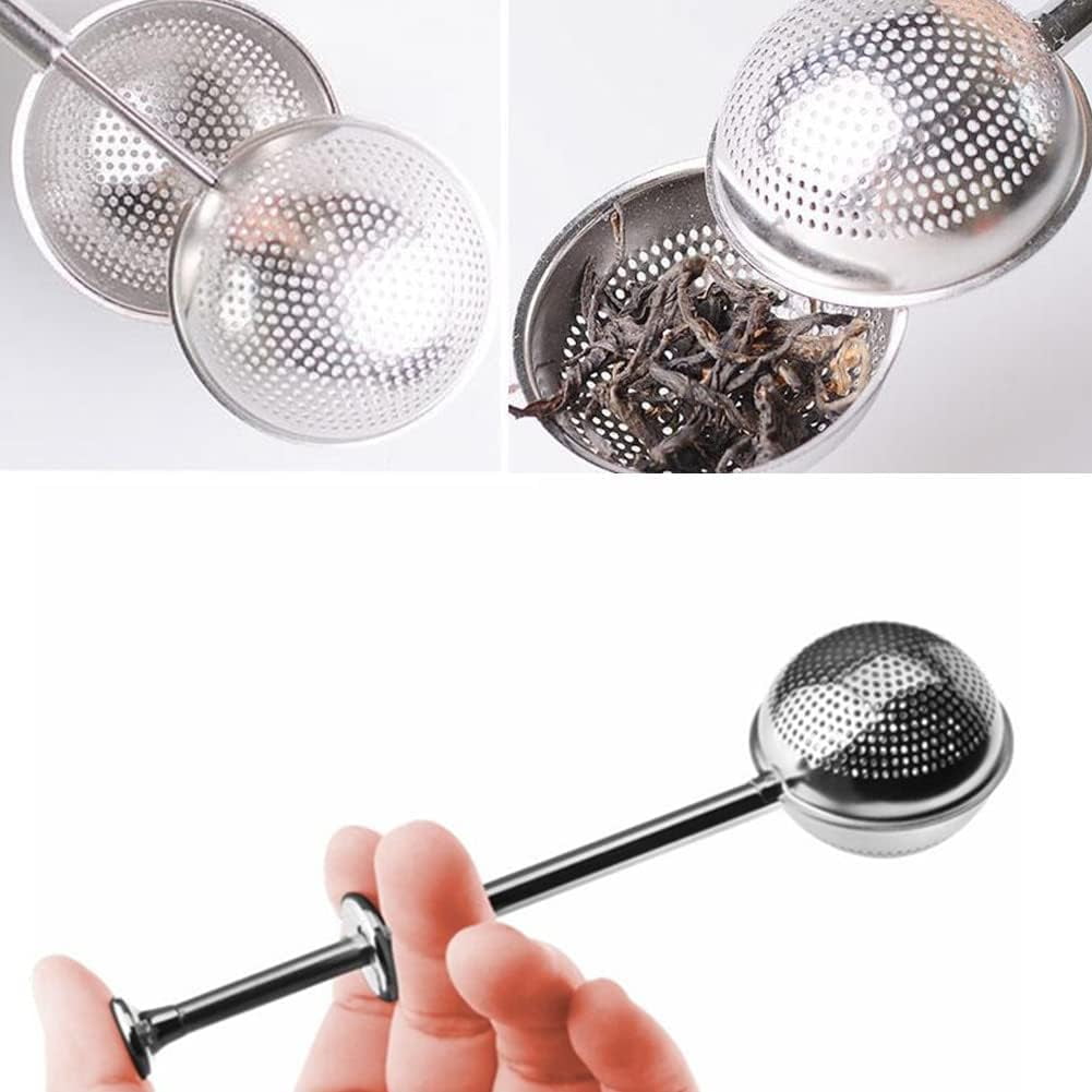 Tea Ball Infusers, Powdered Sugar Shaker Duster Flour Dispenser Shaker ...