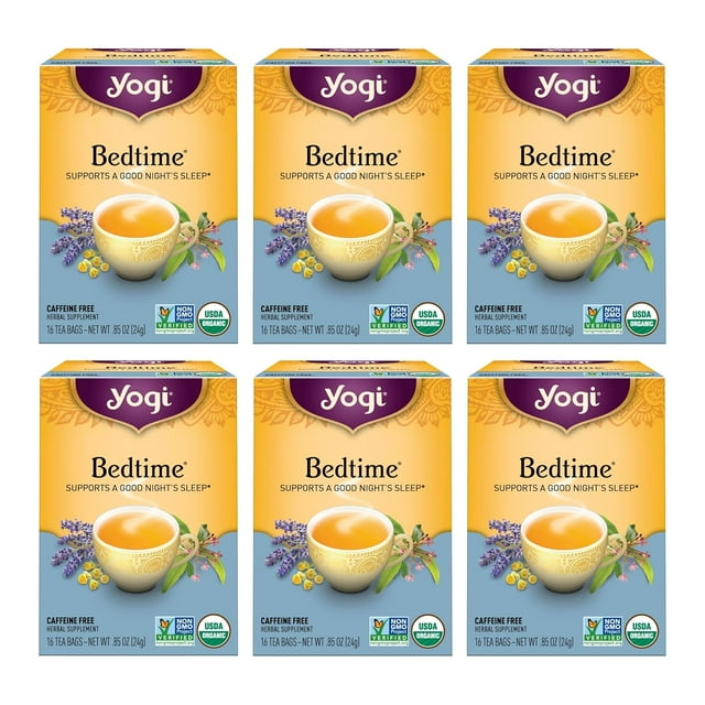 Tea - Bedtime (6 Pack) - Supports a Good Night’s Sleep - Tea with ...