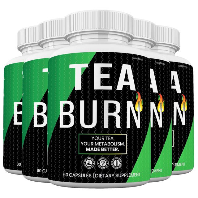 Tea Burn Pills (5 Pack) | Herbal capsules for medical supply - Walmart ...