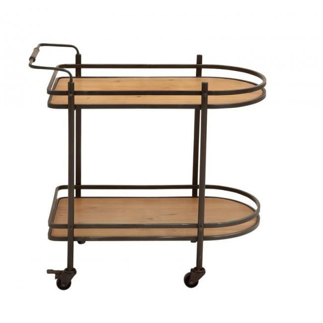 Tea Cart With Versatile And Functional Design - Walmart.com