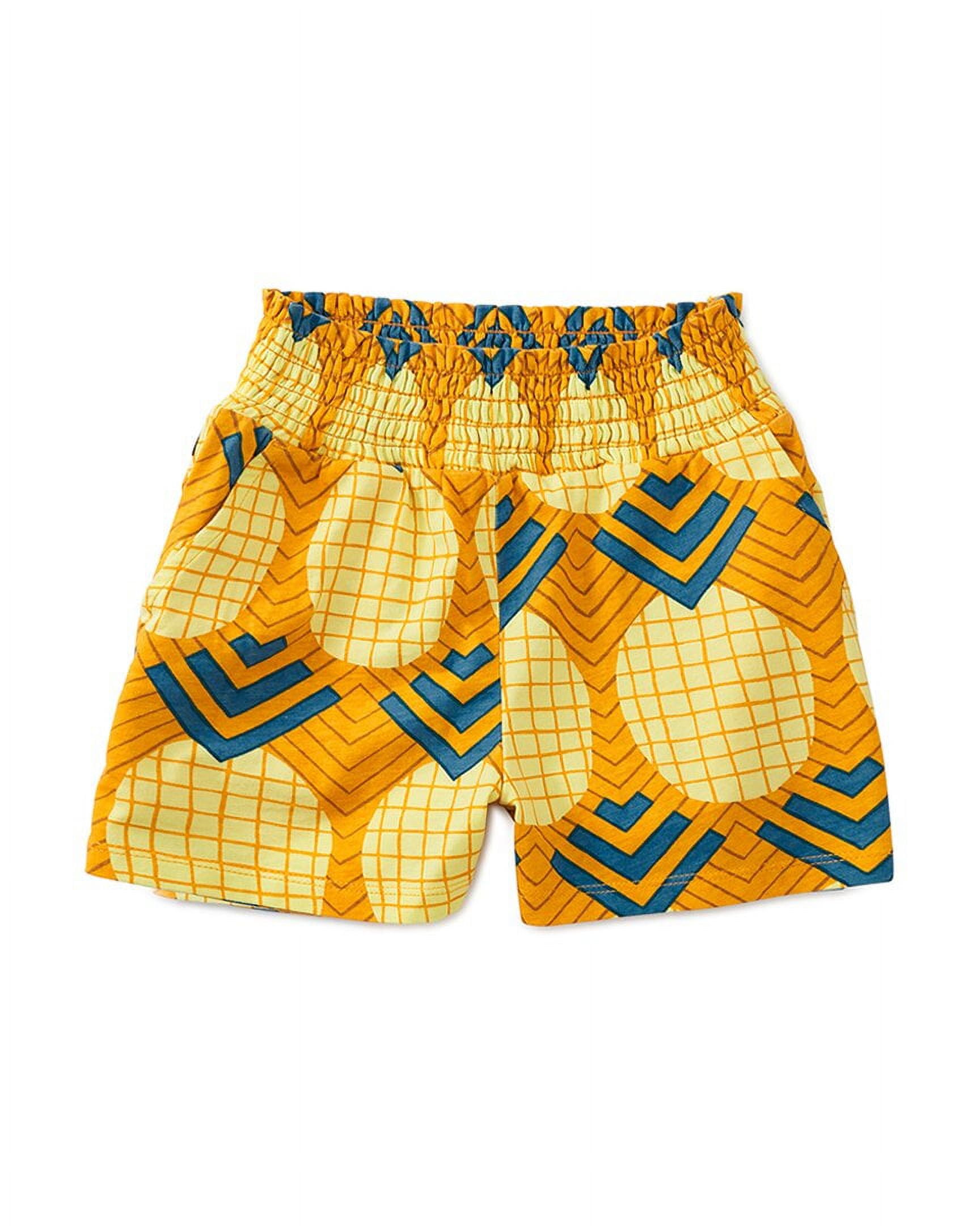 Tea Collection girls High-Waisted Smocked Short, D-2 - Walmart.com