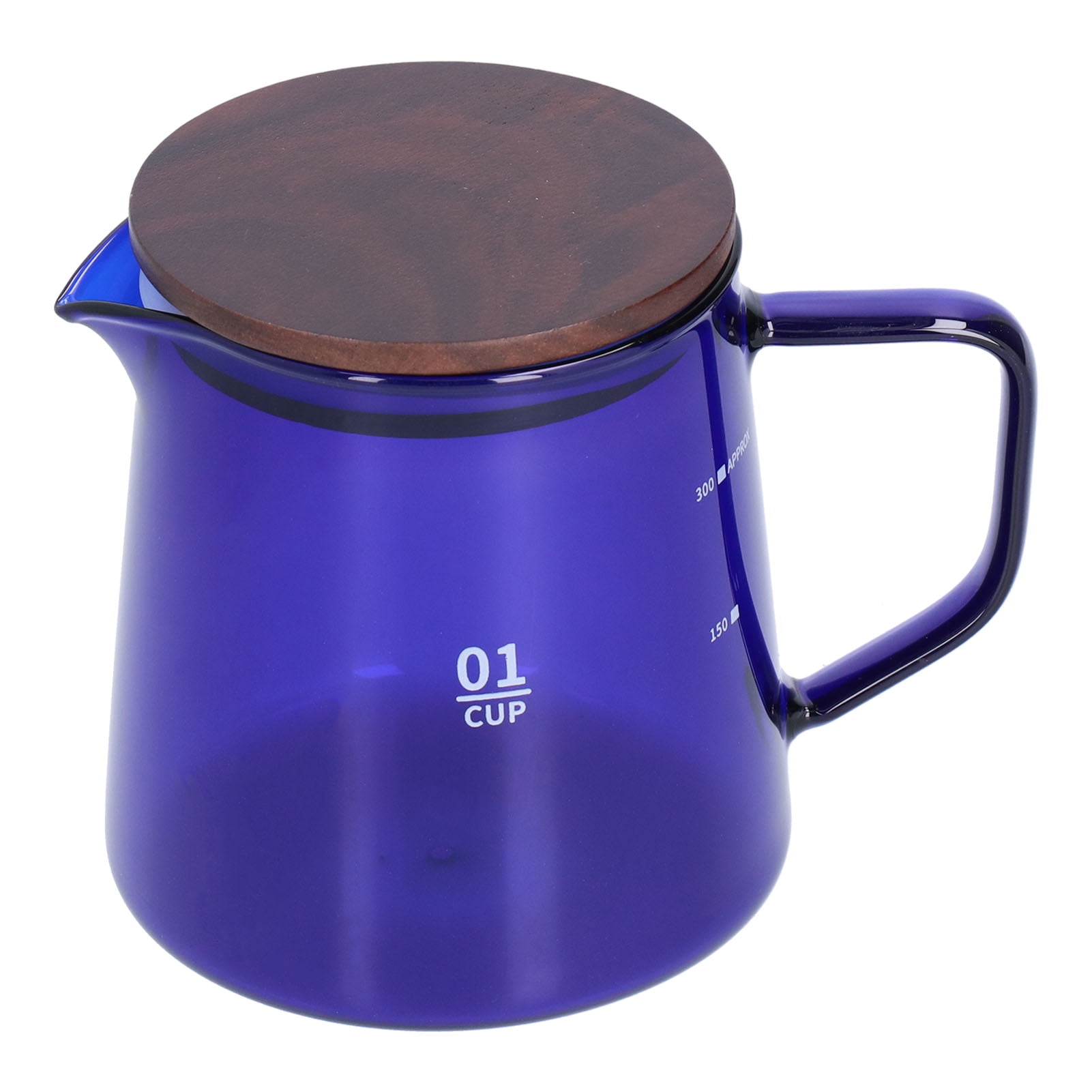 Tea Cup Borosilicate Glass 300ml 11.9oz Heat Resistant Household Coffee ...